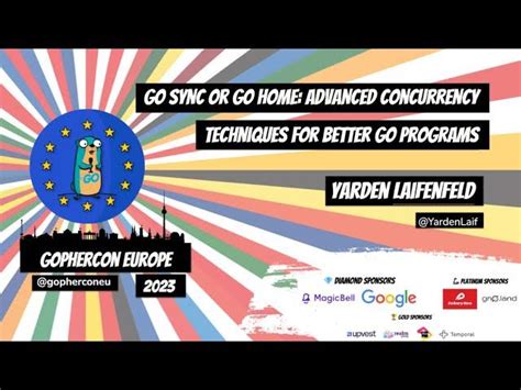 Yarden Laifenfeld On Linkedin Gophercon Europe 2023 Yarden Laifenfeld