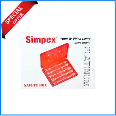 Simpex 1000w Halogen Tube With Safety Box Price In Bangladesh