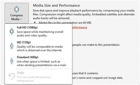 How To Compress Media Files In Powerpoint To Reduce File Size