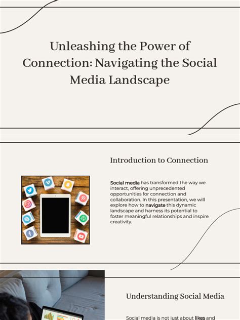 Slidesgo Unleashing The Power Of Connection Navigating The Social Media