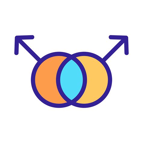 Same Sex Marriage Icon Vector Isolated Contour Symbol Illustration Vector Art At Vecteezy