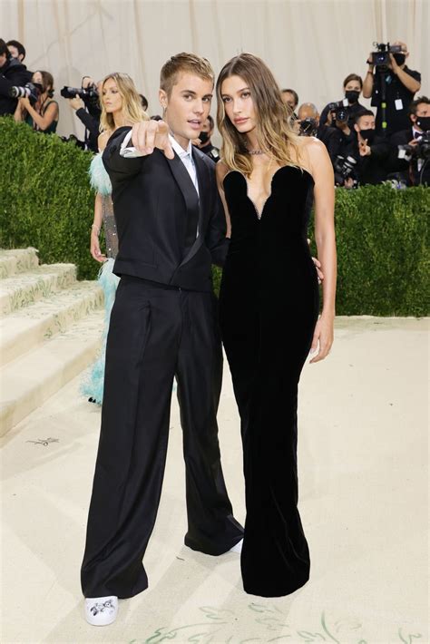 Hailey And Justin Bieber At 2021 Met Gala In New York 09132021