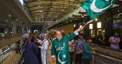 Pakistani Cricket Fan Bashir Chacha Arrested For Waving Pakistani Flag At Airport