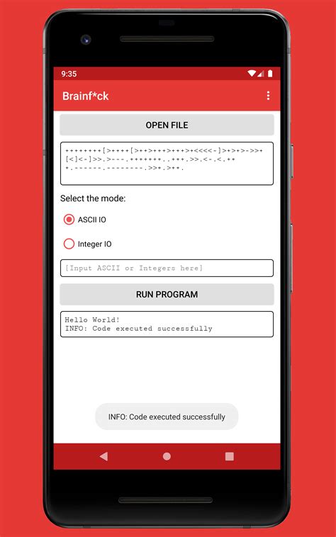 Brainf Interpreter For The ‘brainf Programming Language