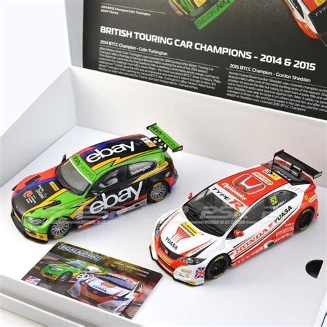 Scalextric Btcc Champions Twin Pack Bmw 125 Series 1 And Honda Civic C3694a