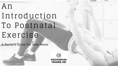 Postpartum Fitness And Exercise Postpartum Trainer Md