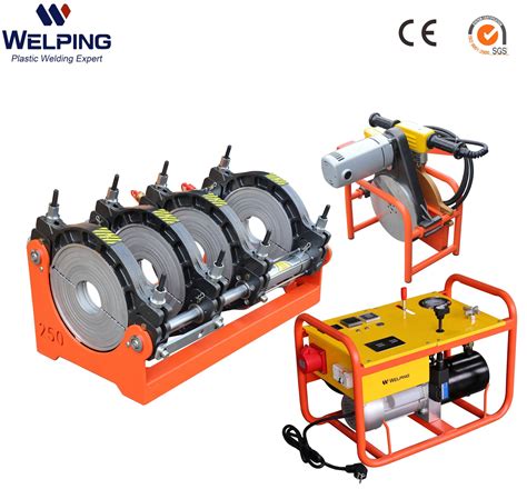 Welping 90 110 250 Hdpe Water Pipe Welding Machine Pp Ppr Pe Gas