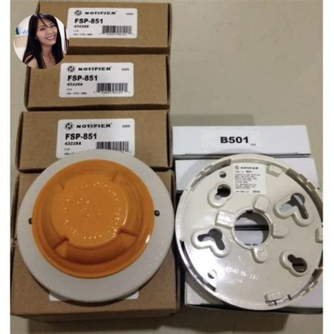 Jual Smoke Detector Notifier Fsp 851 Notifier Addressable Include Base