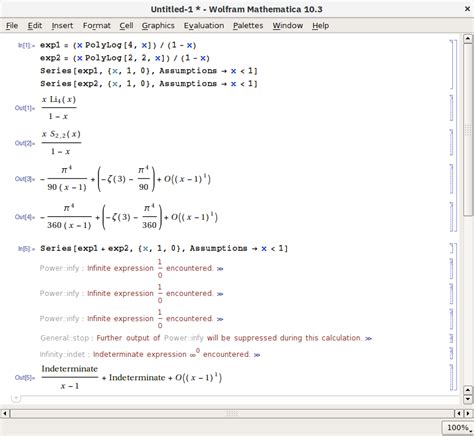 Bugs Issues With The Series Expansion Of Nielsen Generalized