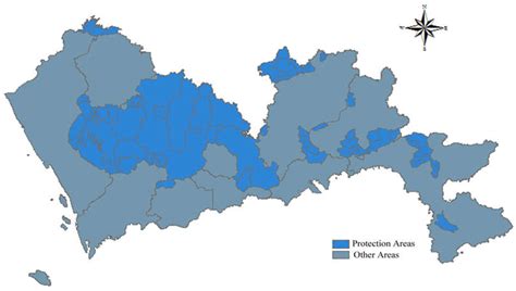 Map Of Distance To Water Source Protection Areas Download Scientific