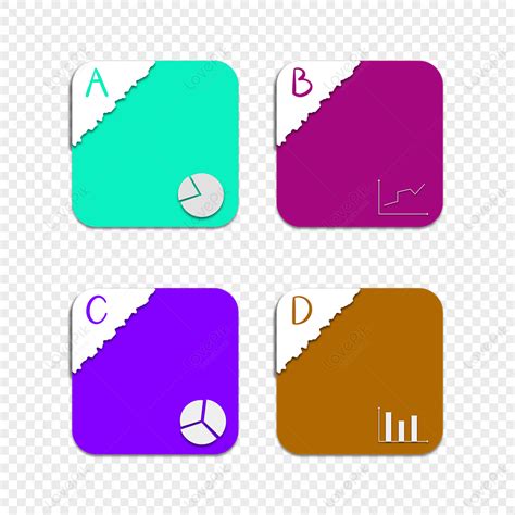 컬러 찢어진 종이 효과 데이터 차트 정보 규모 찢어진 종이 일러스트경제학그래픽 Png 일러스트 무료 다운로드 Lovepik