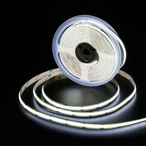 12v Ultra Slim Flexible Cob Led Strip Light For Decoration With 384
