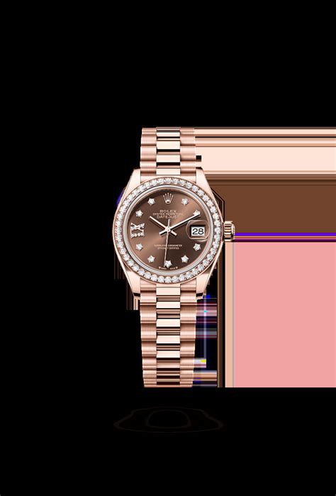 Rolex Lady Datejust 18 Ct Everose Gold M279135rbr 0001