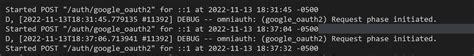 Authentication Rails Google Oauth Not Working After POST Request