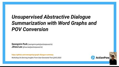 underline unsupervised abstractive dialogue summarization with word