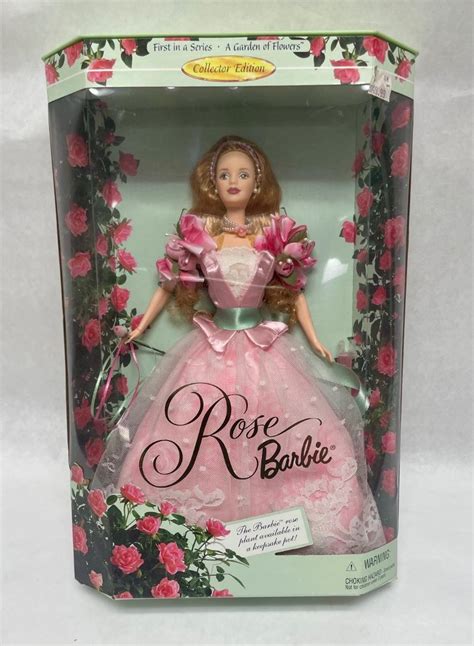 Mattel Rose Barbie Collectors Edition Nib
