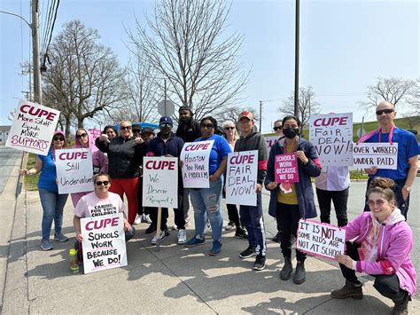 Nova Scotia School Support Staff Headed To Impasse Cupe Members