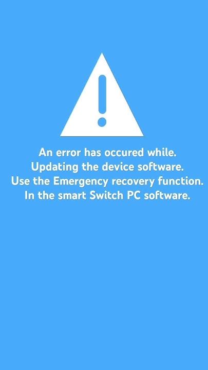 An Error Has Occured While Updating The Device Software Linux Systemerror Duet Roblox