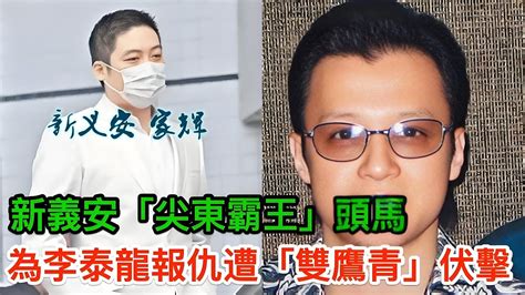 新義安尖東霸王頭馬從新義安巔峰頭馬到隱退酒吧老闆一場復仇如何改寫江湖歷史為李泰龍報仇遭雙鷹青伏擊入獄錯失社團龍頭香港黑幫