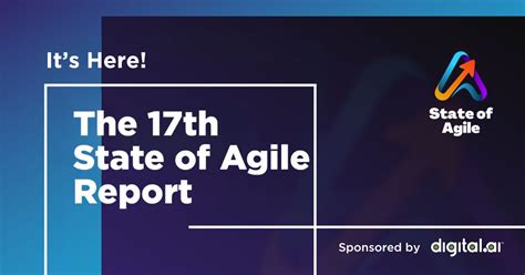 Derek Holt On Linkedin 17th State Of Agile Report Analyst Reports Digital Ai