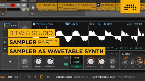 Sampler As Wavetable Synth Bitwig Studio Sampler Part 36 Youtube