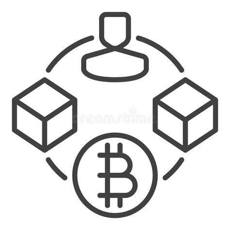 Linear Blockchain Blocks Stock Illustrations 166 Linear Blockchain