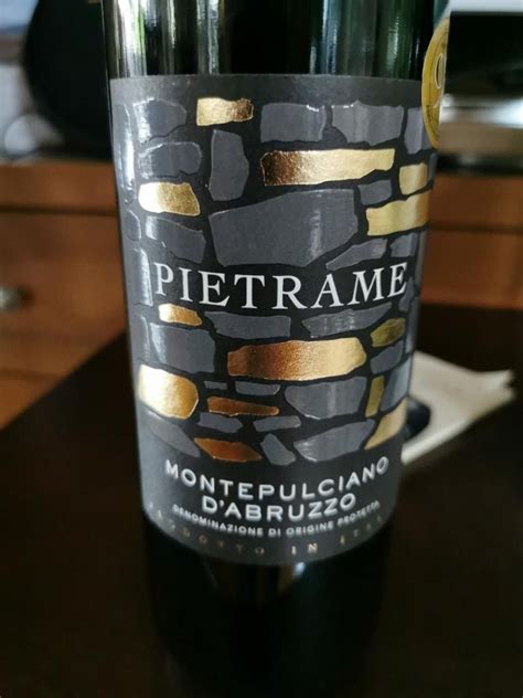 2022 Cantina Tollo Montepulciano Dabruzzo Pietrame Edizione Limitata Italy Abruzzi