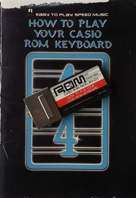 Casio Rom Pack How To Play Your Casio Rom Keyboard Book For Casio Rom
