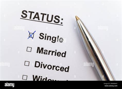 Blank Sheet With Text Status And Word Single Flagged Condition Of