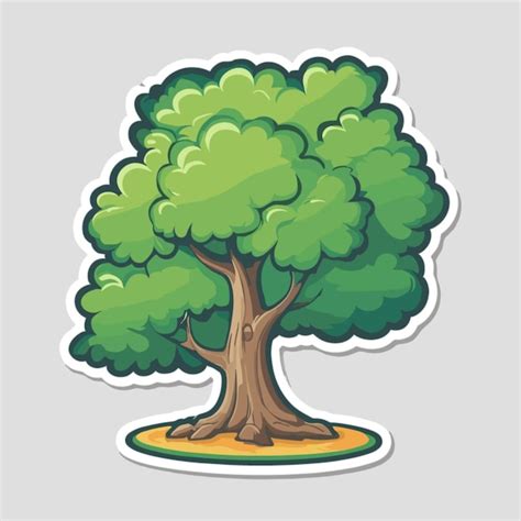 Premium Vector Tree Cartoon Vector