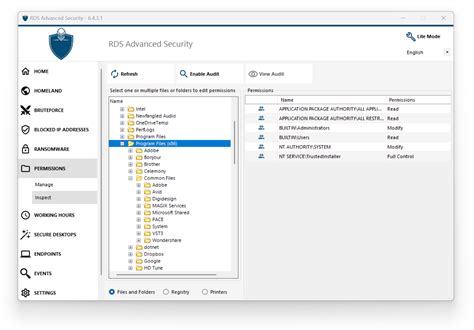 rds advanced security documentation