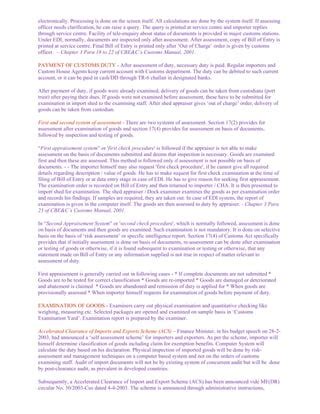 Procedure For Import And Export PDF