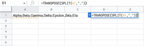 How To Split Text To Rows In Google Sheets Easiest Way 2024