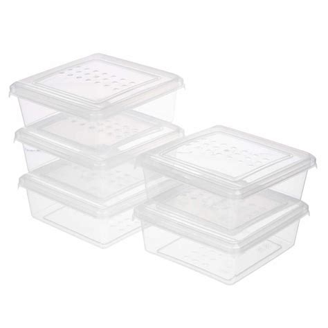 Контейнер квадратный пластиковый 16 см — купить по низкой цене на Яндекс Маркете