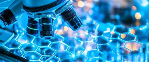 Close Up View Of Advanced Microscope Instruments For Manipulating