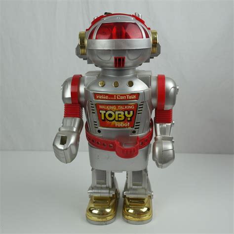 Walking Talking Toby Robot Brinquedos Antigos Brinquedos Hong Kong