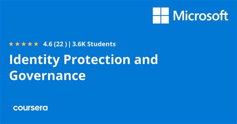 Identity Protection And Governance Coursera