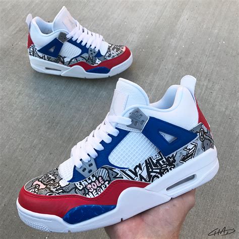 Babs Brittney Elana Custom Nike Jordan Retro Shoes Chadcantcolor