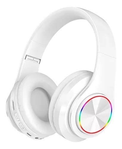 Fone De Ouvido Sem Fio Luz Led Rgb Bluetooth Função Rádio Frete grátis