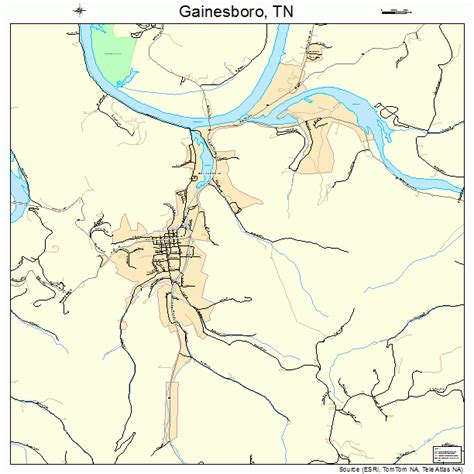 Gainesboro Tennessee Map At Joshua William Blog