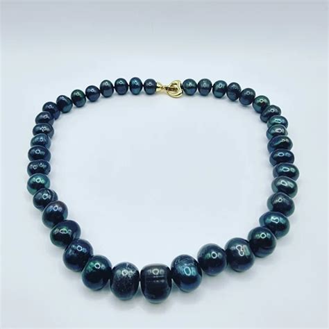 Колие Черни Перли КРИСТАЛЕНД