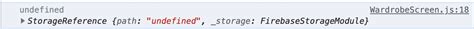 reactjs how do i fix nativefirebaseerror [storage object not found] no object exists at the