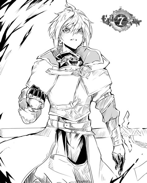 Epic Seven In Manga Style Aras By Me Repicseven