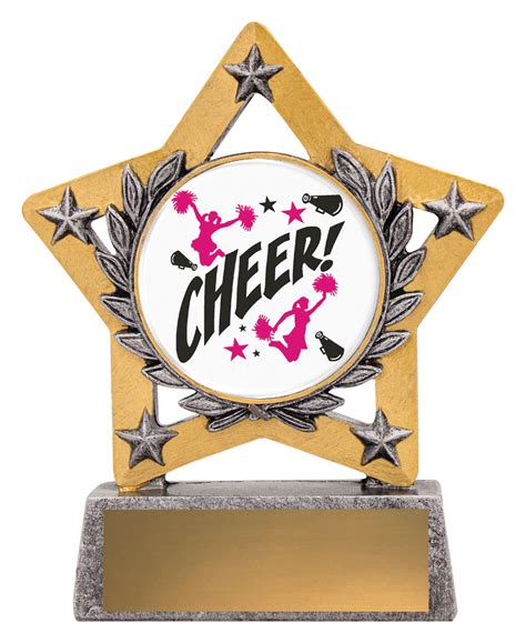 Mini Star Colour Cheer Trophylink