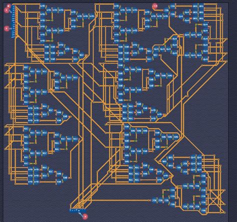 My NAND Only Byte Adder R TuringComplete