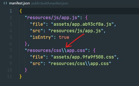 Windows Wrong Vite Manifest When Creating A Laravel Project With