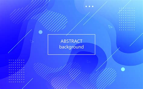 Abstract Blue Gradient Dynamic Wavy Fluid Geometric Shape Composition