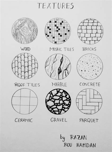 15 Texture Line Drawing Techniques Worksheet Texture Drawing Elements Of Art Texture Drawing