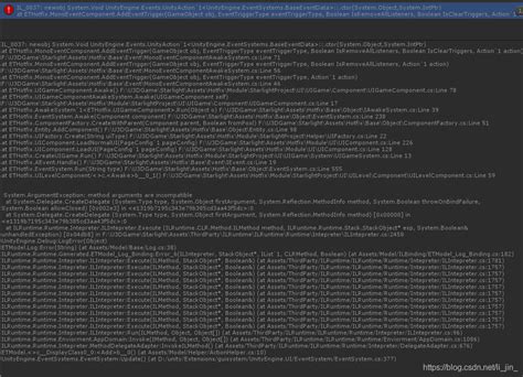 Unity Et框架的动态添加事件和触发组件，报错解决办法et框架生命周期周期添加objectsystem报错 Csdn博客