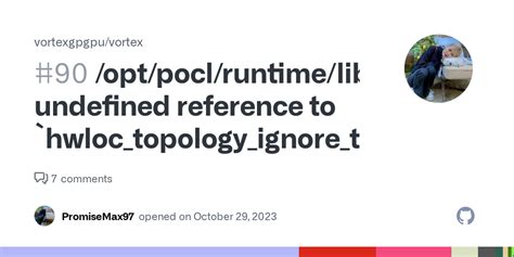 Opt Pocl Runtime Lib LibOpenCL So Undefined Reference To Hwloc Topology Ignore Type Issue